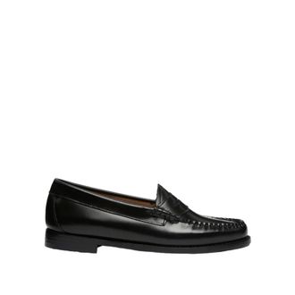 G.H. Bass & Co. G.h. Bass & Co., Femme, Chaussures, Noir, Taille: 40 1/2 EU Mocassins en Cuir Fait Main