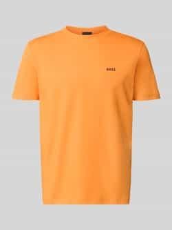 HUGO BOSS Regular Fit T-Shirt aus Baumwoll-Mix Modell TEE