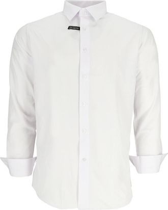 Scotch & Soda Hemd f&uuml;r Herren, Oxford-Stil, Lang&auml;rmlig (Wei&szlig;)