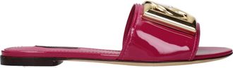 Dolce & Gabbana Dolce&Gabbana Femmes Claquettes Et Sabots Vernis Fuchsia