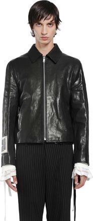 Ann Demeulemeester Sandor Leather Jacket