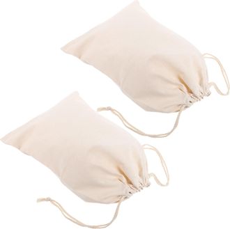 BESPORTBLE 2 St&uuml;ck Gem&uuml;sebeutel und Kartoffelbeutel aus Atmungsaktivem Canvas mit Kordelzug Gro&szlig;er Aufbewahrungsbeutel f&uuml;r K&uuml;che und Vorrat Wiederverwendbar und 