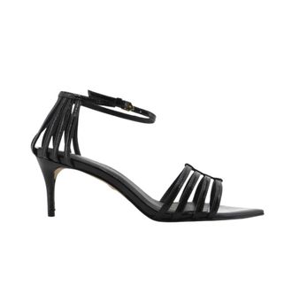 Carrano Carrano, Femme, Chaussures, Noir, Taille: 40 EU Sandale &agrave; talon haut vernie
