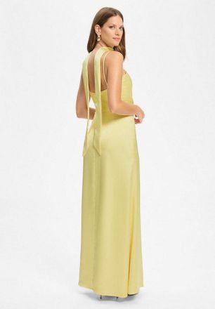 Swing Abendkleid - Abendkleid aus Stretch Satin Figurbetonte Passform