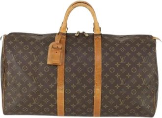 Louis Vuitton unisex, Pre-owned, Brun, Taille: ONE Size Sac week-end en toile Pre-owned