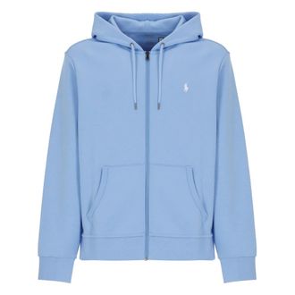 Ralph Lauren Homme, Sweatshirts et sweats &agrave; capuche, Bleu, Taille: M Double-Knit Full-Zip Sweat &agrave; capuche