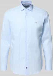Tommy Hilfiger Tailored Slim Fit Businesshemd mit Kentkragen