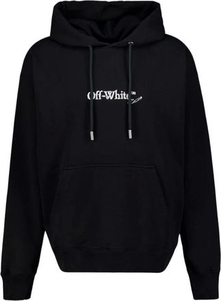 Off-white Homme, Sweatshirts et sweats &agrave; capuche, Noir, Taille: S Scribble Arrow Cotton SweaT-shirt