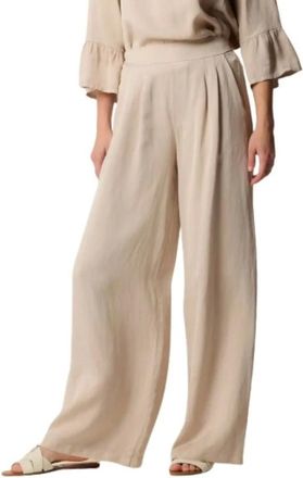 Kocca Femme, Pantalons, Beige, Taille: 42 FR Wide Pantalons