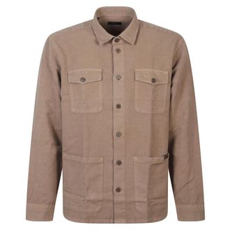Fay Fay Shirts Beige - - Shirts - Herren - Beige - XL