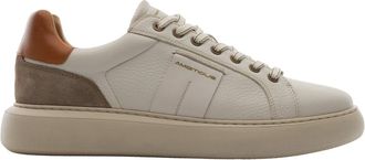 Ambitious Homme, Chaussures, Beige, Taille: 46 EU Eclipse Logo Baskets