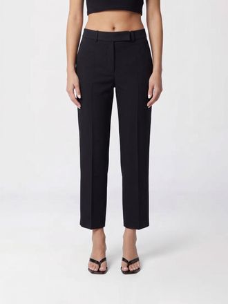 R&oacute;he Pantalon tailleur court en laine vierge avec une coupe slim