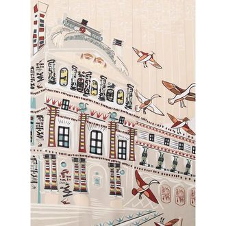 Petrusse Foulard Louvre sur le Nil