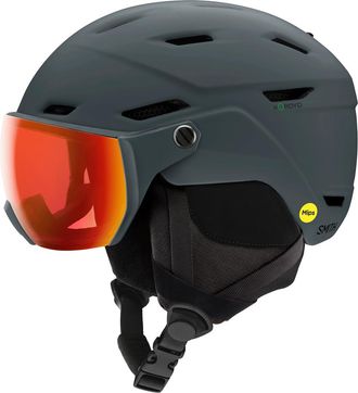 Smith Survey Helm 2024 Matte Slate/chromapop Everyday red Mirror, L
