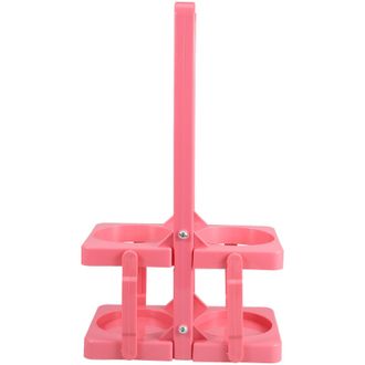 NUOBESTY Faltbarer Biertr&auml;ger aus Kunststoff mit Griff Wiederverwendbarer Flaschenhalter f&uuml;r Bier und Wein Kompakter Flaschenkasten f&uuml;r Bar und Transport