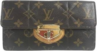 Louis Vuitton Portefeuille long Monogram Vintage doccasion - Femme - Pre-owned - Brun - Taille: ONE Size
