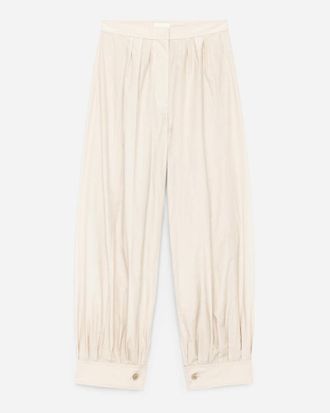 Arket Hose Mit Bubble-Saum -Beige