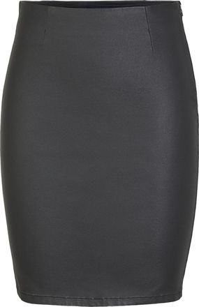 Pieces NOS Damen 17092820 Rock, per Pack Schwarz (Black Black), Small (Herstellergr&ouml;&szlig;e: S)