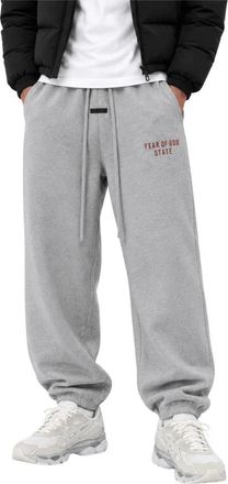 Fear of God Essentials Fleece Sweatpant - Homme - Pantalons - Gris - Taille: S
