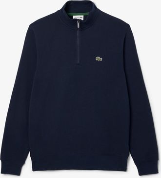Lacoste Sweat-Troyer mit kleinem Krokodil-Aufn&auml;her, Classic Fit in