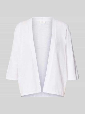 s.Oliver Red Label Regular Fit Bolero aus reiner Baumwolle