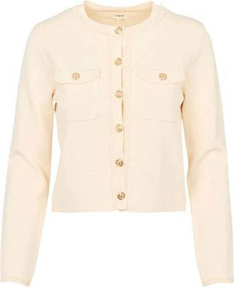 Suncoo Femme, Pulls, Blanc, Taille: 40 FR Giora Gilet