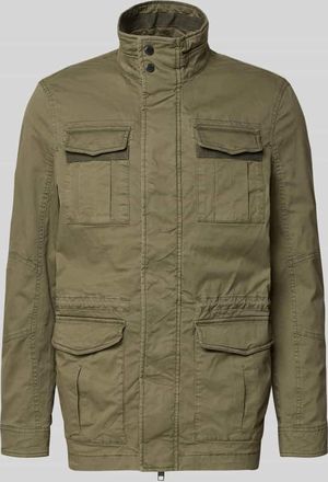 Christian Berg Jacke mit Stehkragen und Pattentaschen