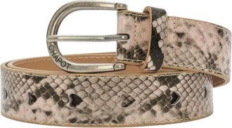 Fab By Fabienne Chapot Fabienne Chapot, Femme, Accessoires, Beige, Taille: 95 CM Cut It Out Heart Belt