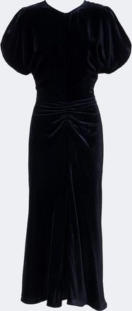 Victoria Beckham Midikleid Bela aus Samt