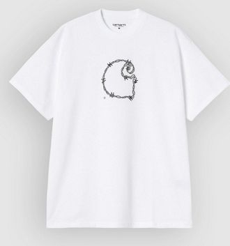 Carhartt Work in Progress Barbwire C T-Shirt white