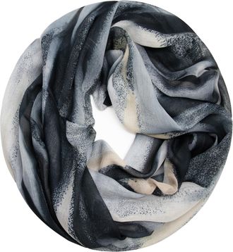 Glamexx24 Damen Loop Schal Sommer Schlauchschal Farbverlauf Rundschal Leicht Loopschal Halstuch