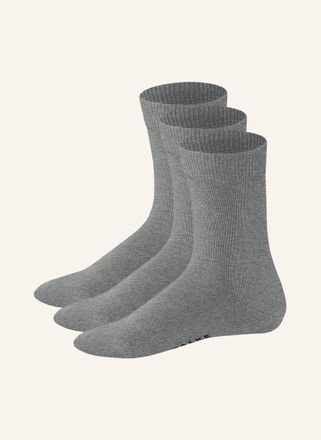 Falke 3er-Pack Socken Family grau