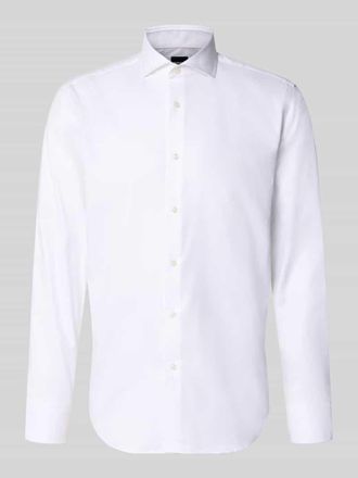 HUGO BOSS Regular Fit Businesshemd aus reiner Baumwolle Modell H-JOE-SP