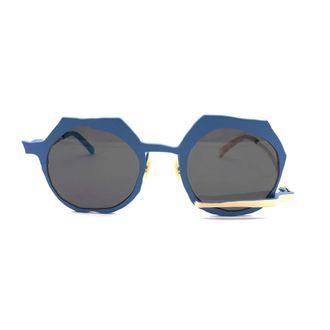 Masahiromaruyama Blaue Sonnenbrille Mm/0089 NO. 4 Stil - - Accessories - Damen - Blau - 48 MM