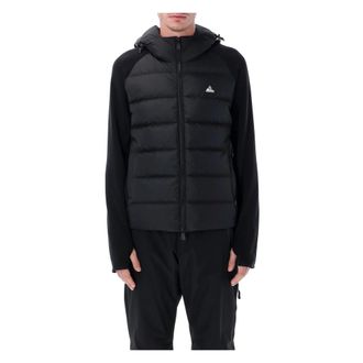 Moncler Homme, Vestes, Noir, Taille: XL Grenoble Hybrid Jacket