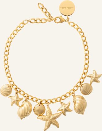 Vanessa Baroni Vanessa Baroni Halsketten Ocean Breeze Necklace Gold By Glambou gold