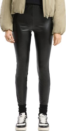 QS by s.Oliver Leggings in Leder-Optik