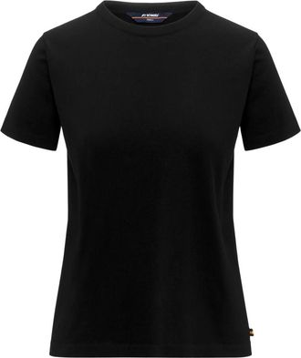 K-Way Femme, Tops, Noir, Taille: 36 FR Pullover a maniche corte - Lascaux