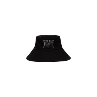 Max Mara Femme, Accessoires, Noir, Taille: ONE Size Gondola Hat