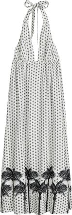 Marc O'Polo Marc OPolo Damen Strandkleid Palm Border GeoBeach Dress, Strandkleid Damen, Tunika