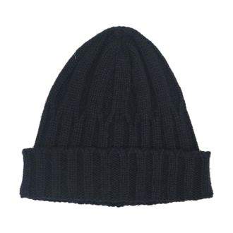 Gran Sasso Gerippte M&uuml;tze - - Accessories - Herren - Schwarzk - 50 CM