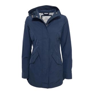 Woolrich Femme, Vestes, Bleu, Taille: 36 FR Parka dinspiration arctique