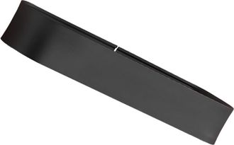 NUOBESTY Handtuchhalter ohne Bohren Aluminium 30cm Schwarz Wandmontiertes Badezimmer und K&uuml;chenregal mit Abflussloch und Rutschfester Ablage