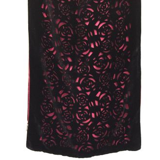 Wolford Limited Edition Silk & Velvet Rose Scarf