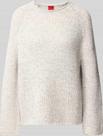 HUGO BOSS Regular Fit Pullover aus Woll-Alpaka-Mix Modell Selley