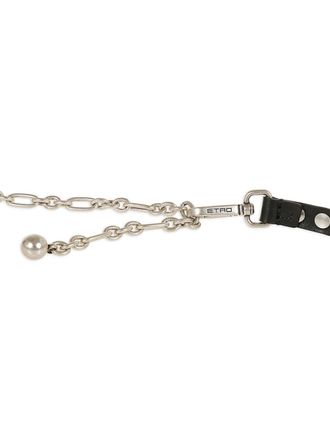 Etro Womens Belt Black Calf Leather