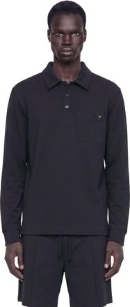 Valentino Jersey Pocket Polo Shirt