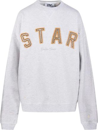 Golden Goose Femme, Sweatshirts et sweats &agrave; capuche, Gris, Taille: M Golden Goose Sweaters Grey