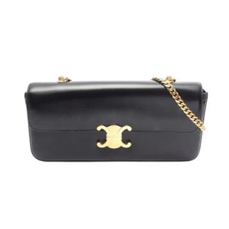 Celine Pre-owned Sac bandouli&egrave;re vintage - Femme - Pre-owned - Noir - Taille: ONE Size