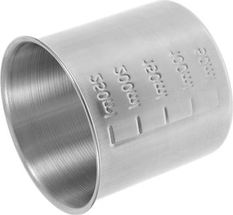 Cabilock Messbecher Für Reis Aus Metall 250 Ml Edelstahl-messbecher Für Kochherde Messbecher Für Nussmehl